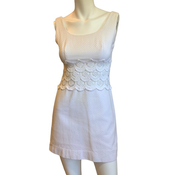 Jonathan Logan | Dresses | Jonathan Logan Vintage White Lace Midriff ...